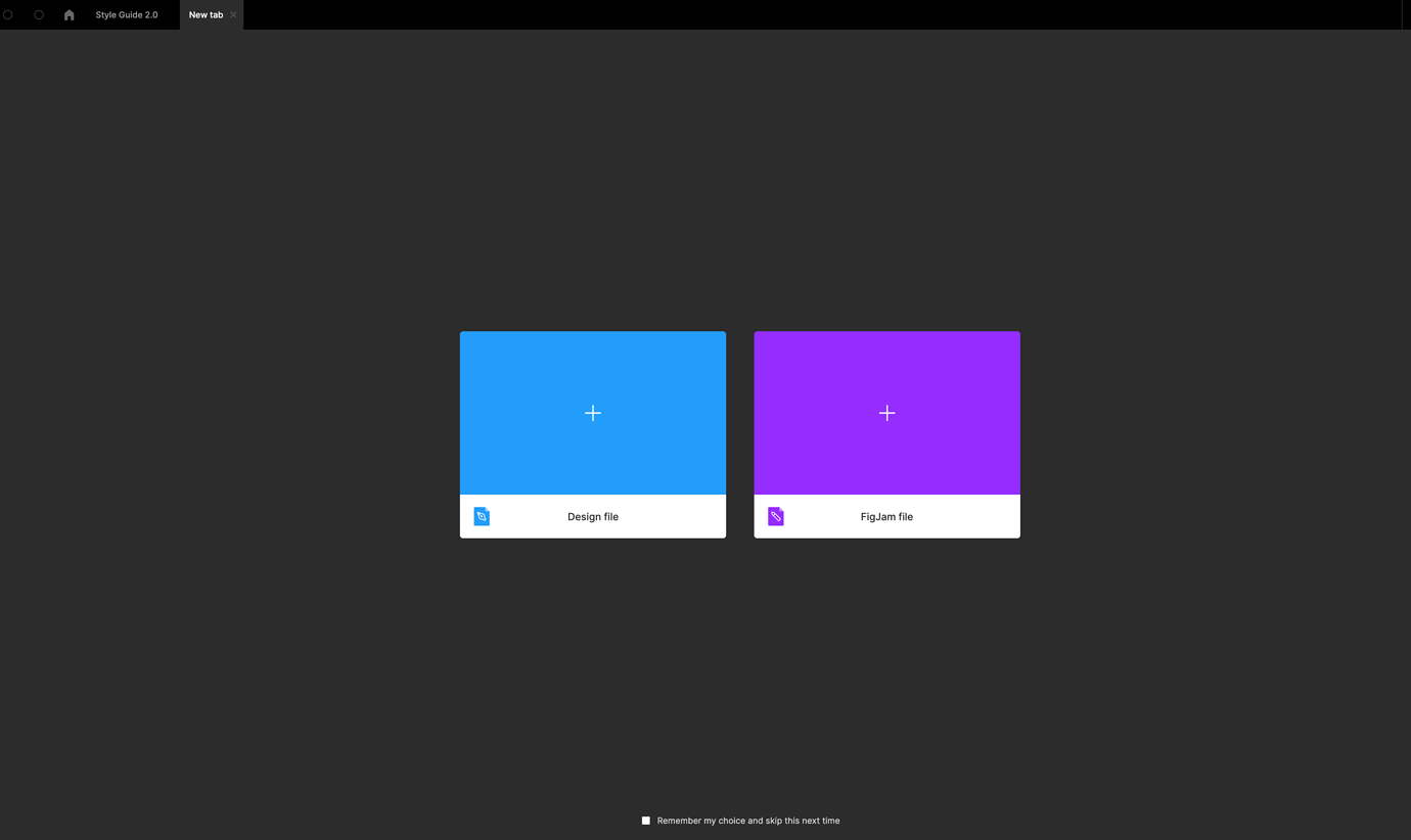 Allow Me To Search And Open Existing Files In New Tab In The Figma App 