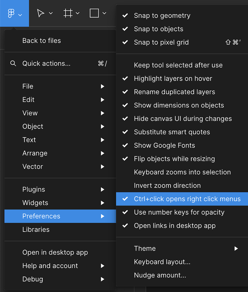 Right Click Context Menu Not Working Ask The Community Figma Community Forum