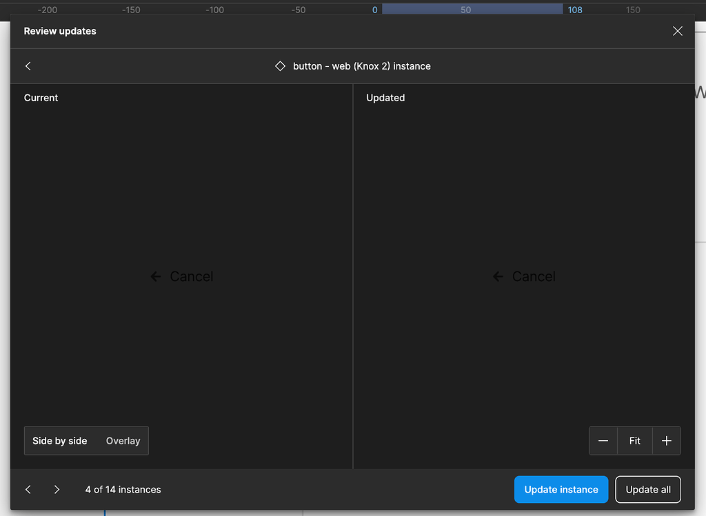 Change Background Color In Instance Review Updates Modal Share An