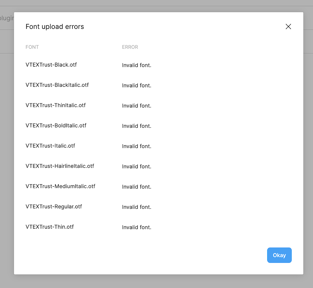 Unable To Upload Font Ask The Community Figma Community Forum
