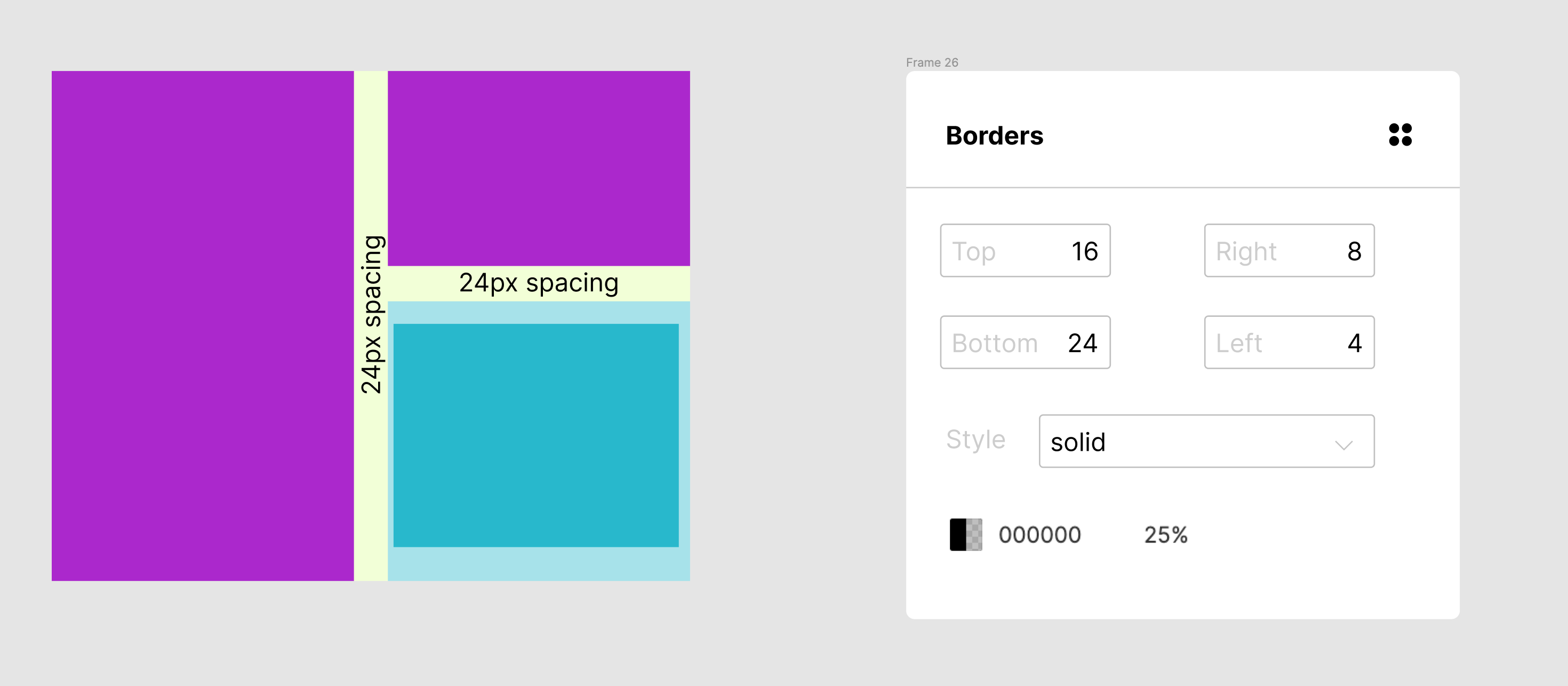 Launched Partial CSS Border Support independent Borders For Sides 