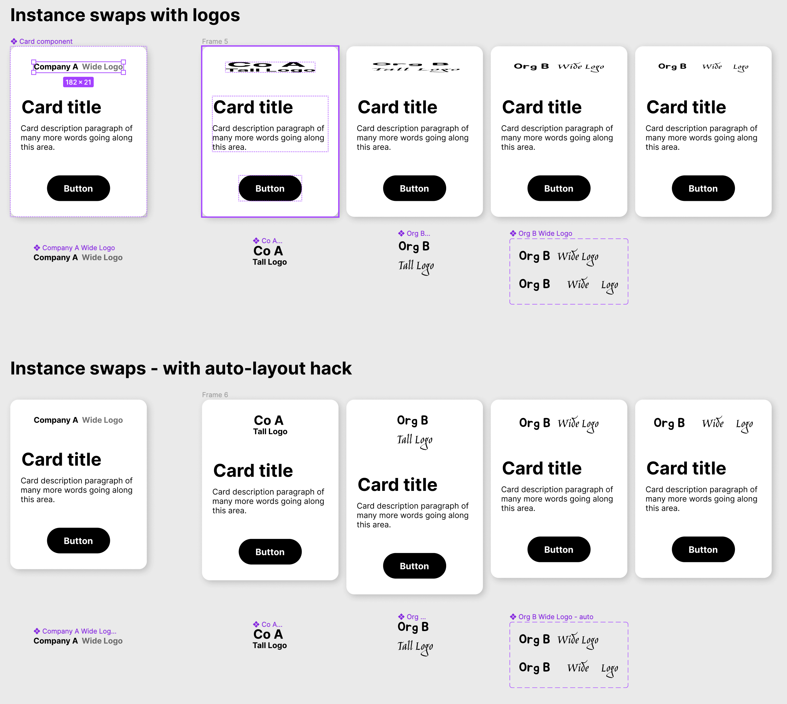 Instance Change Size From Nested Component Swap Share An Idea Figma 