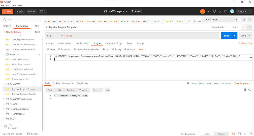 Unable To Register A Custom Request Template Forum Cumulocity Tech Community