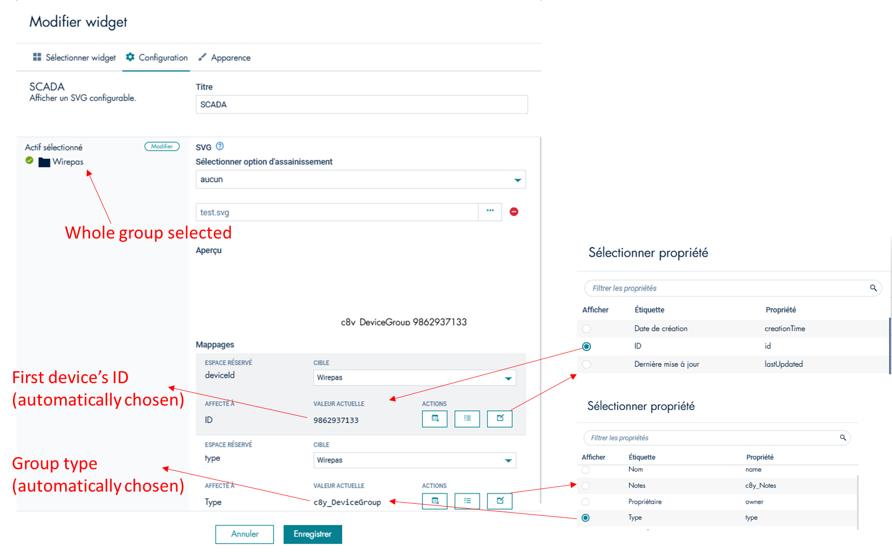SCADA widget : how to interact with group or devices - Forum - Cumulocity Tech Community