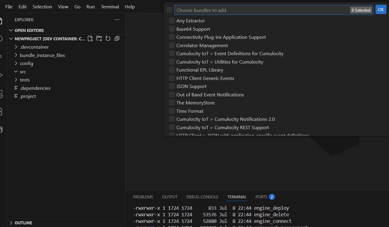 Getting Started with Apama as Dev Container (Local Development) - Knowledge Base - Cumulocity ...