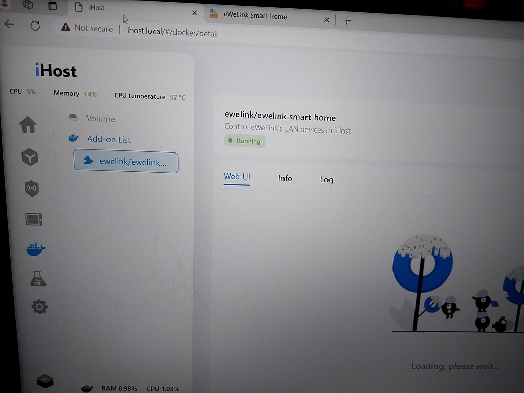 Ihost problem to connect the devices - eWeLink CUBE - eWeLink Forum