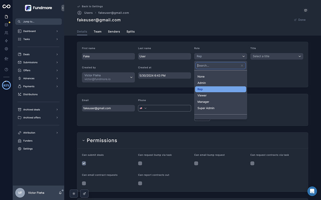 Update User Roles from App UI? - Ask for Help - Noloco