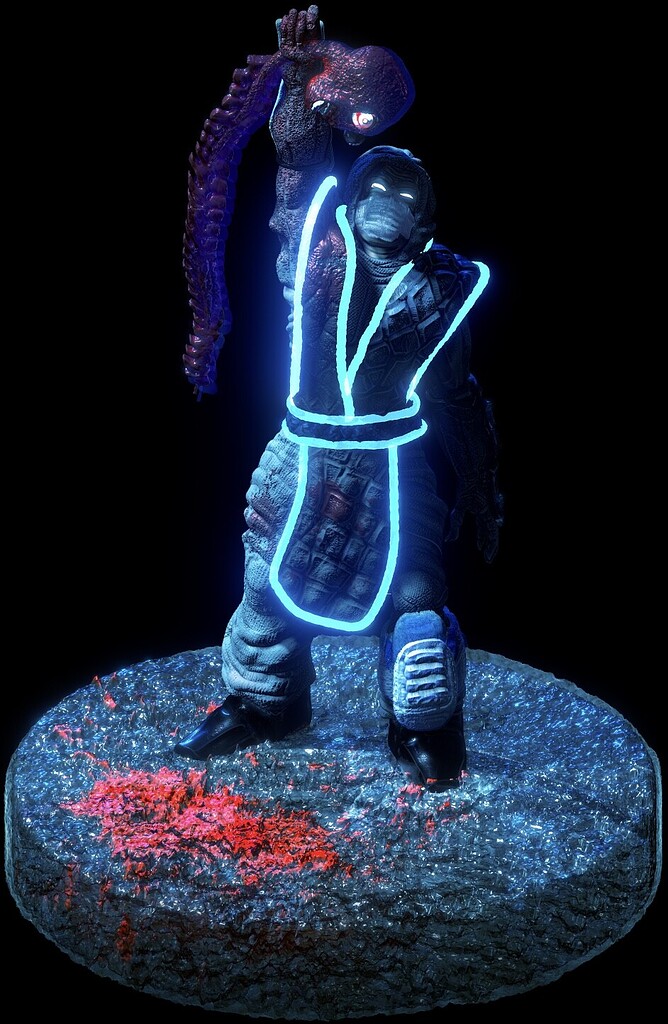 Sub - Zero Spine Rip Re-Re-Rendered!? Finalised 2K Image Renders ...