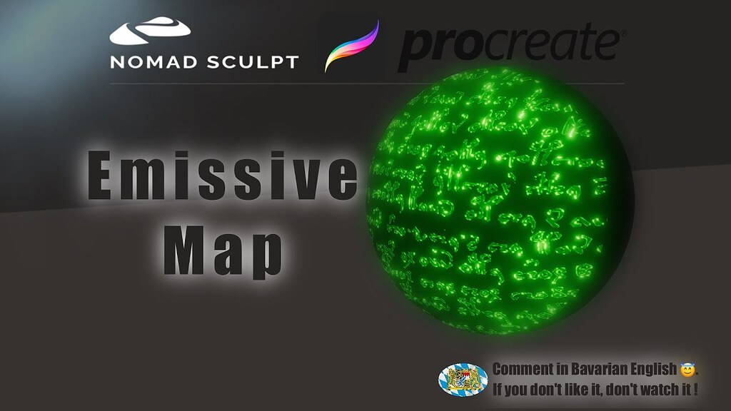Nomad Sculpt - Emissive Map (V1.71 -3.12.2022) Tutorial - Tips ...