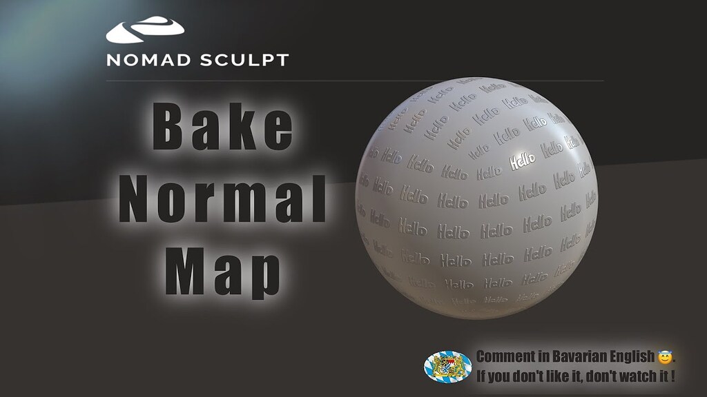 Nomad Sculpt - Bake Normal Map (V1.71 -3.12.2022) - Tips, Tutorials and ...