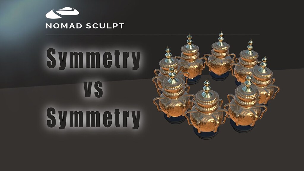 Nomad Sculpt - Object symmetry & symmetry nodes (V1.66 -19.10.2022) - Tips, Tutorials and Help ...
