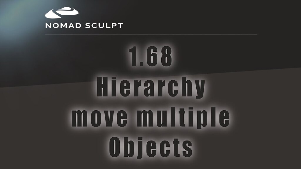 Can't move object in scene list - Bug Report - Nomad Sculpt