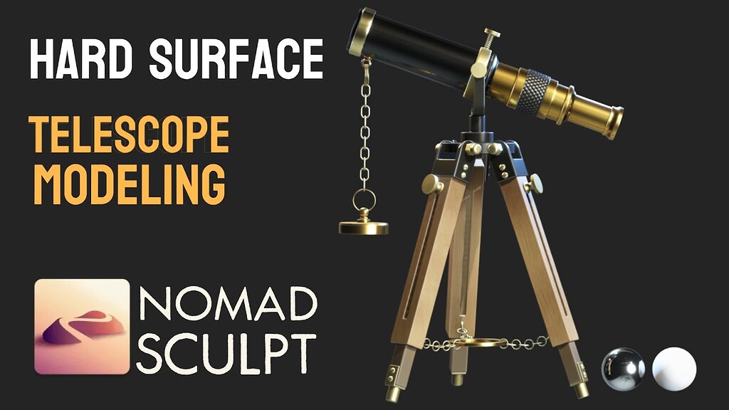 Hard surface modeling Process - Tips, Tutorials and Help - Nomad Sculpt