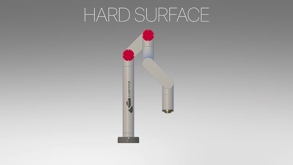 Hard surface tutorial - robotic arm - Tips, Tutorials and Help - Nomad ...