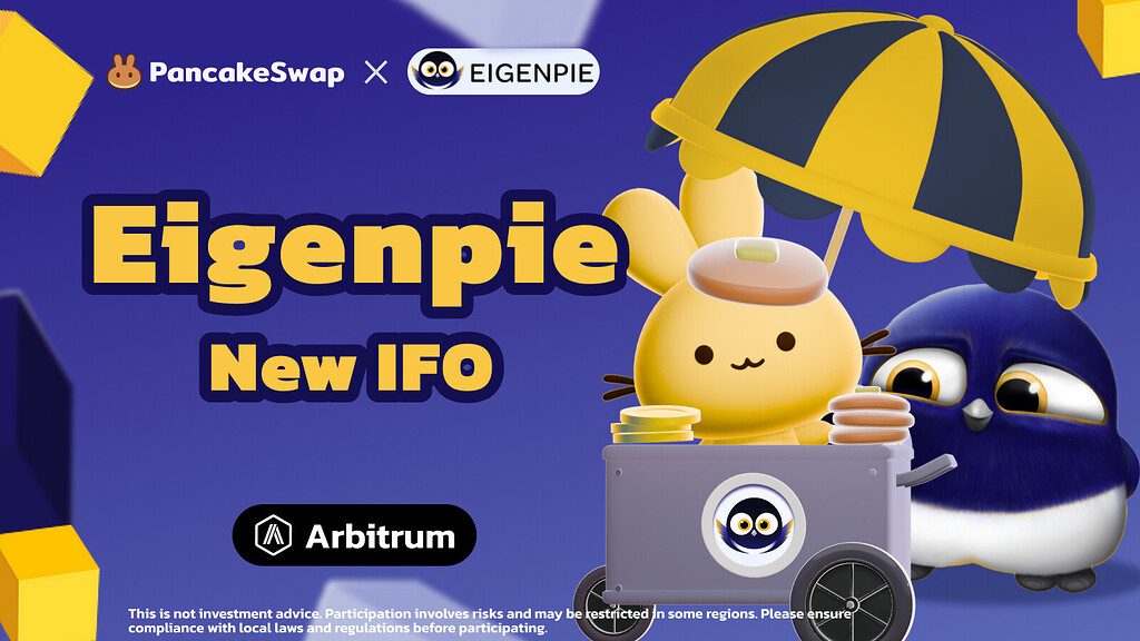 Eigenpie IFO Discussion Thread - Governance - PancakeSwap
