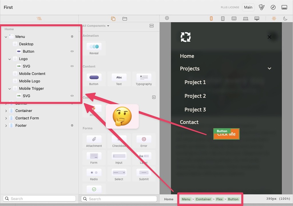 Menu Questions/Bugs/Feature Request - Elements - RapidWeaver Support Forum