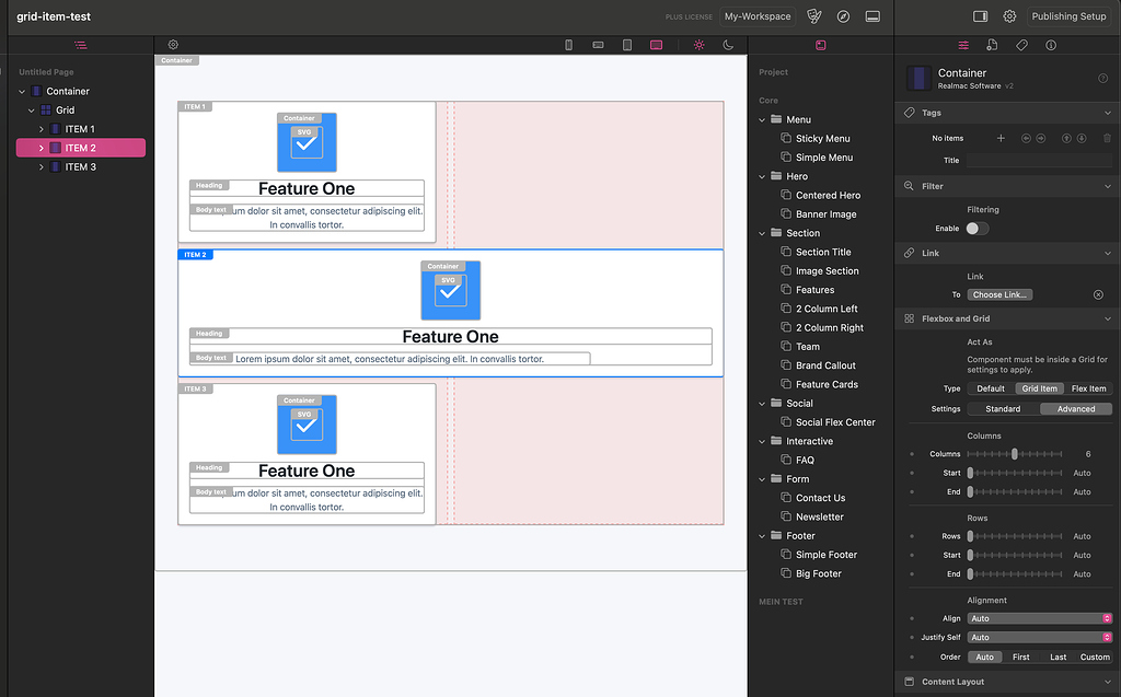 I need some help with the GRID - How do I… - RapidWeaver Support Forum