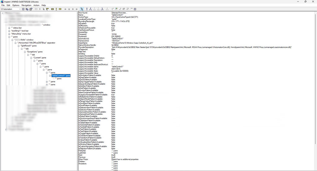 Unable to fetch or click on a row of Data Grid View using FlaUI Library - Libraries - Robot ...