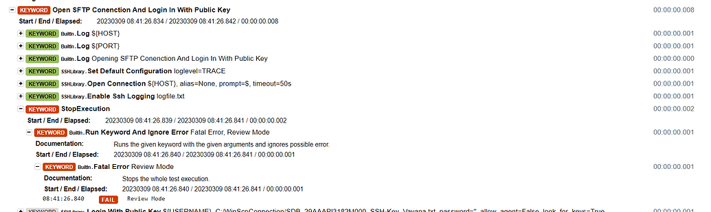 I want to stop further execution of script if My IF condition is true in robot script - Robot ...