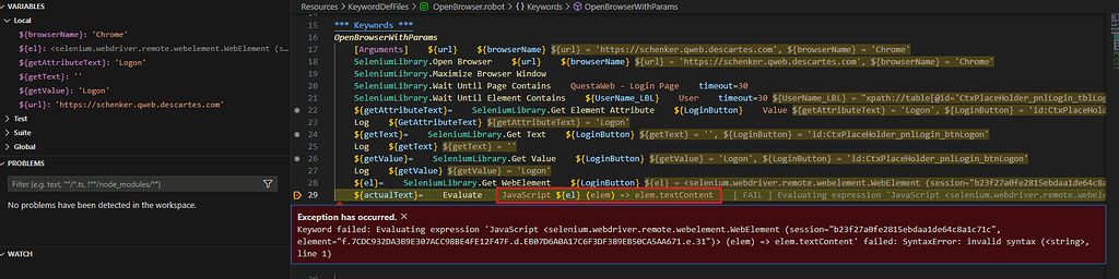 How to get a string from an element, regardless of element type - SeleniumLibrary - Robot Framework
