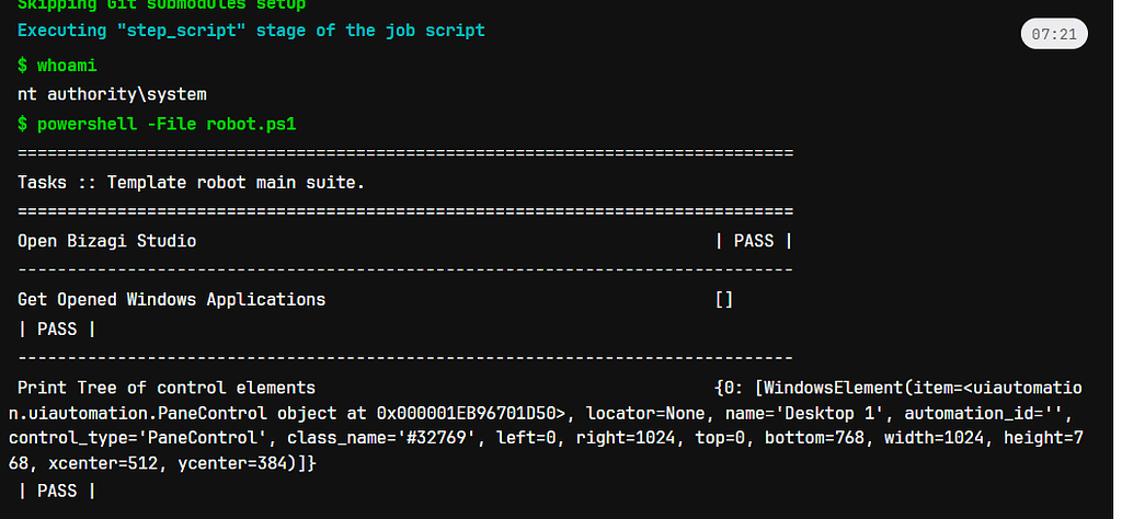 Robot not open applications on VDI using GitLab Runner and RPA.Desktop - Robot Framework - Robot ...