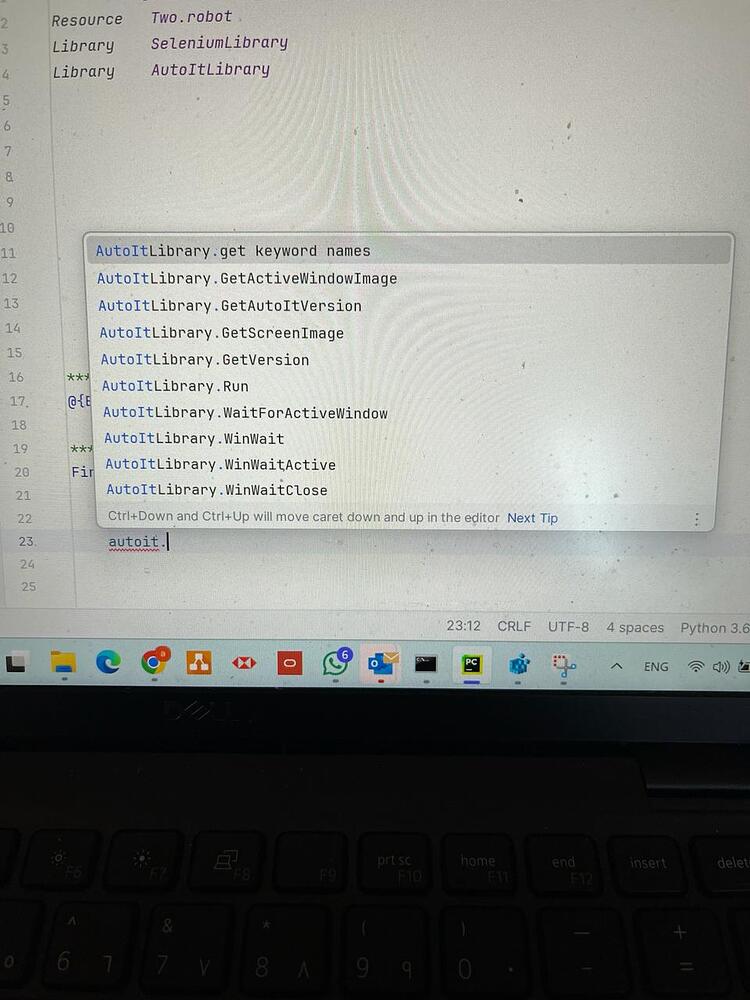 Robotframework and Autoit Library - Libraries - Robot Framework