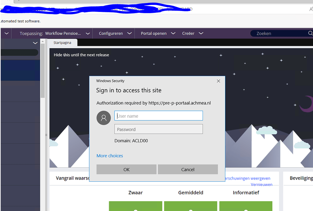 How to close basic auth popup in broswer Edge - Robot Framework - Robot Framework