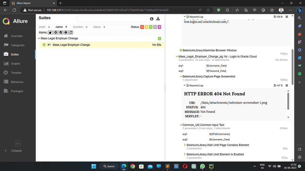How to add screenshot and video report into allure report? - Robot Framework - Robot Framework