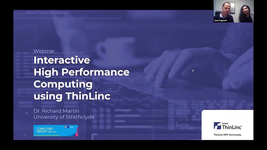 ThinLinc Presentation - Richard Martin, University of Strathclyde - Blog - ThinLinc Community Forum