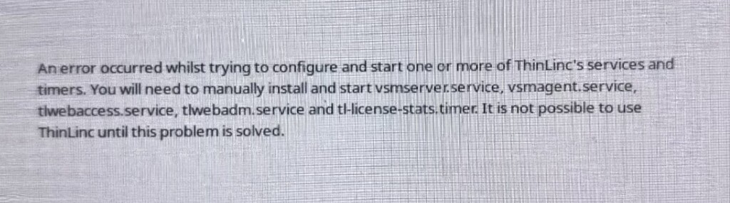 Tlserver service can not start on openSUSE tumbleweed - ThinLinc - ThinLinc Community Forum