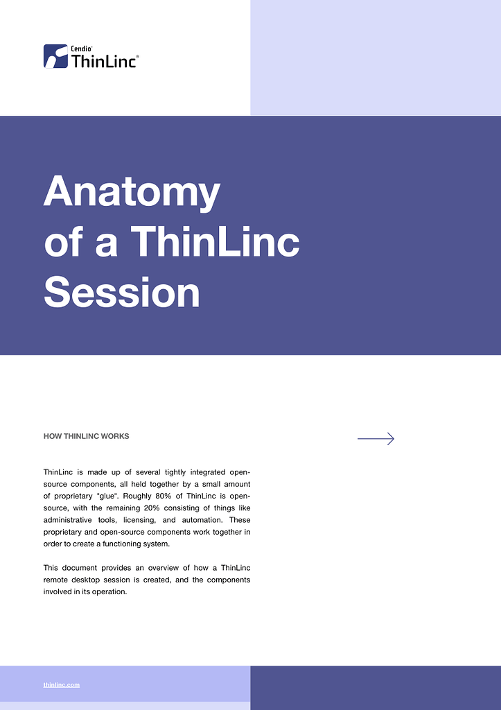 How is a ThinLinc connection created? - Knowledge Base - ThinLinc Community Forum