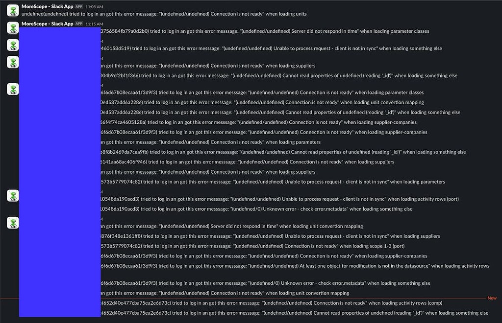 Unstable server connection in prod? - Ask the community - Appfarm Community