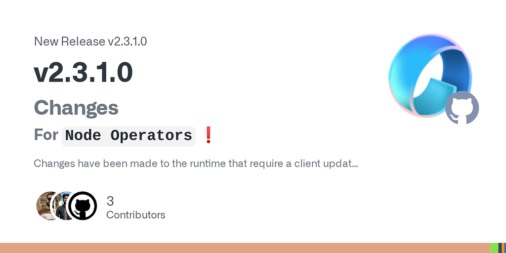 Mainnet Upgrade: - Node Operators - Avail Forum