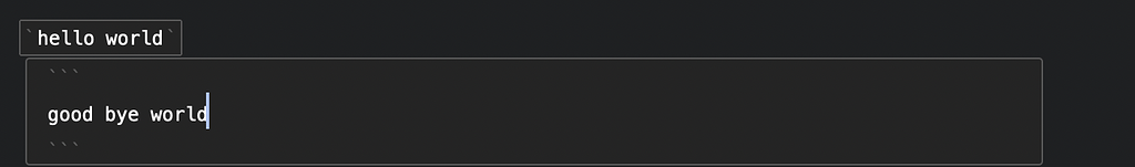 Cosmetic Bug Code vs Code Block - Panda Bug Reports - Bear Community