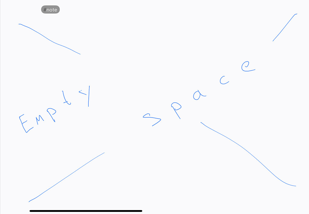 B2: Huge empty space at the bottom of a note - Panda Feedback - Bear Community