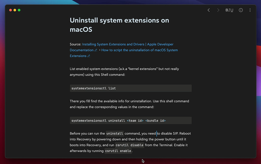Text selection leaves a faint underline behind on macOS - Panda Bug Reports - Bear Community