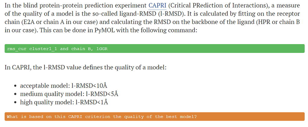 Problem with ligand-RMSD (l-RMSD) calculation in the basic protein-protein docking tutorial ...