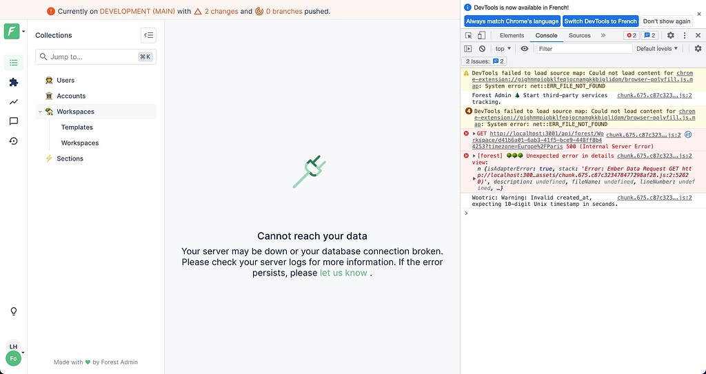 Self relation is breaking the collection - Help me! - Forest Admin Developers Community