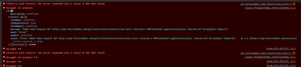 Cannot add new collections - Help me! - Forest Admin Developers Community