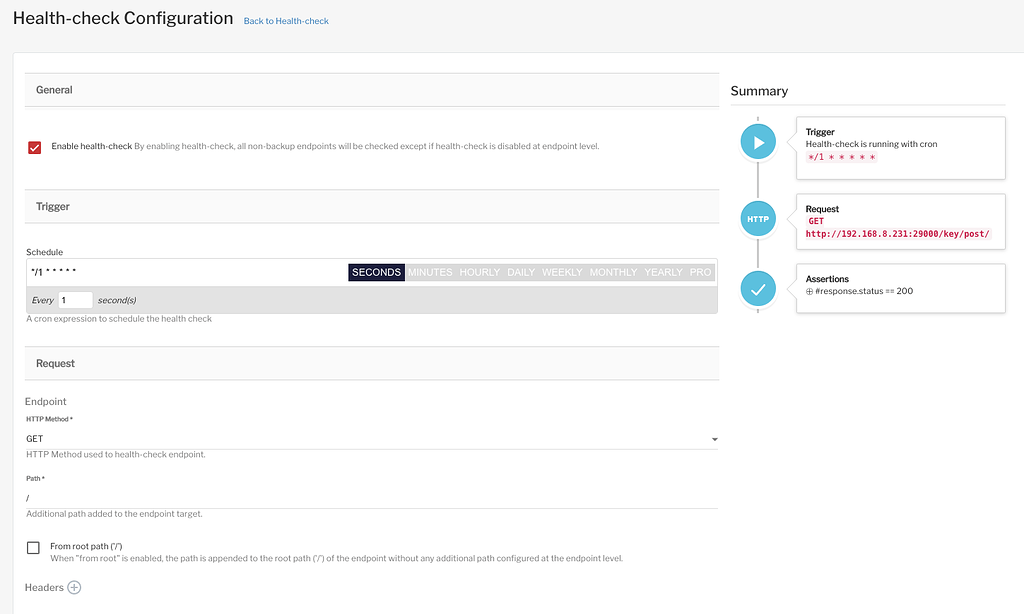 Api health check - API Management - Gravitee.io Community