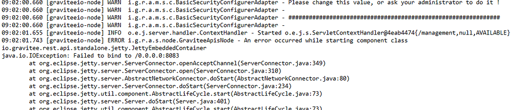 In Kubernetes unable to bind - API Management - Gravitee.io Community Forum In Kubernetes unable to bind - API Management - Gravitee.io Community Forum