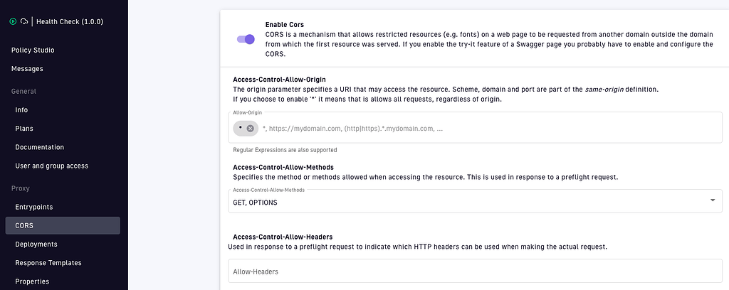 How to add a custom header in Access-Control-Allow-Headers in CORS setting - API Management ...