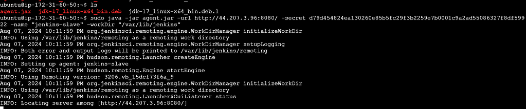 Getting error while creating jenkins slave node not able to connect ... Getting error while creating jenkins slave node not able to connect ...