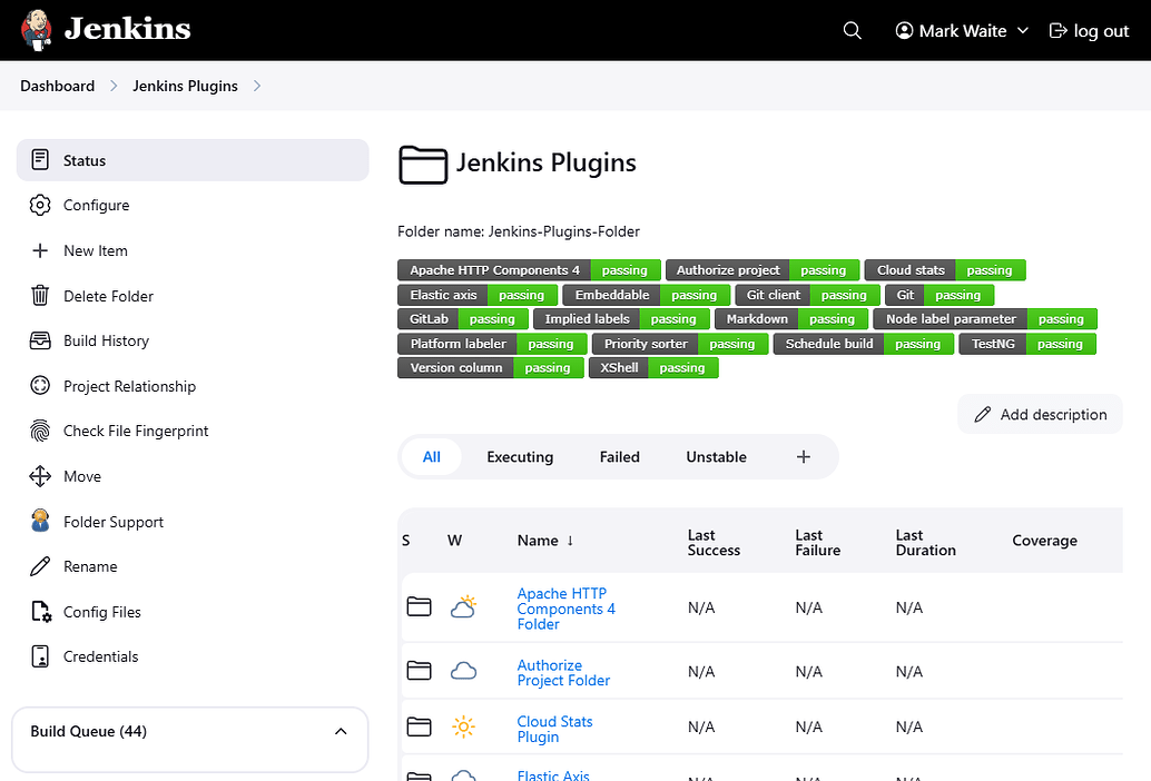 How to use Status Monitor or equivalent - Using Jenkins - Jenkins