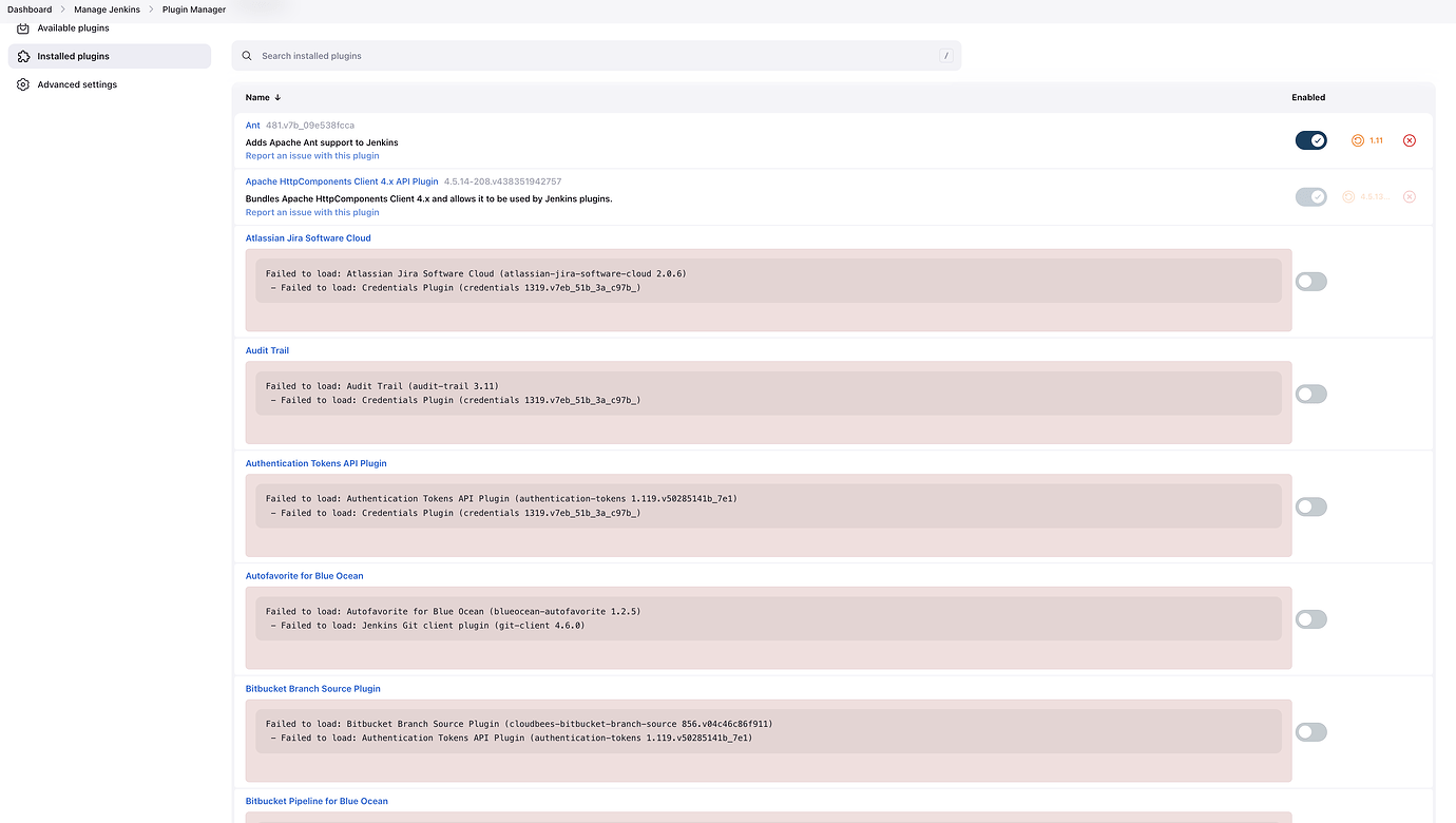 Jenkins is not starting after plugin upgrade - Ask a question - Jenkins