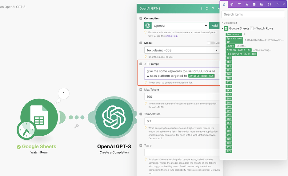 🟣 Getting started with OpenAI GPT-3 and Make - Showcase - Make Community