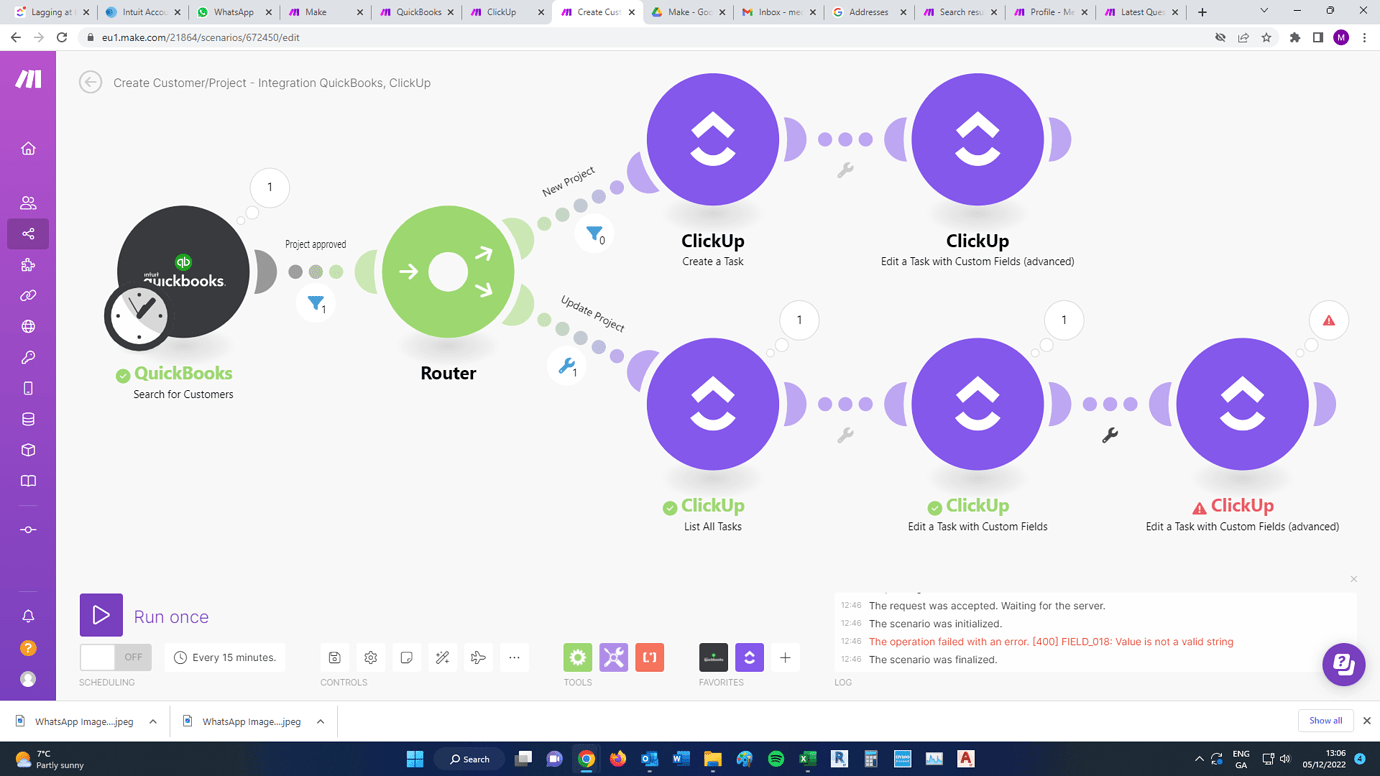 ClickUp: modifying Drop Down Custom Field - How To - Make Community