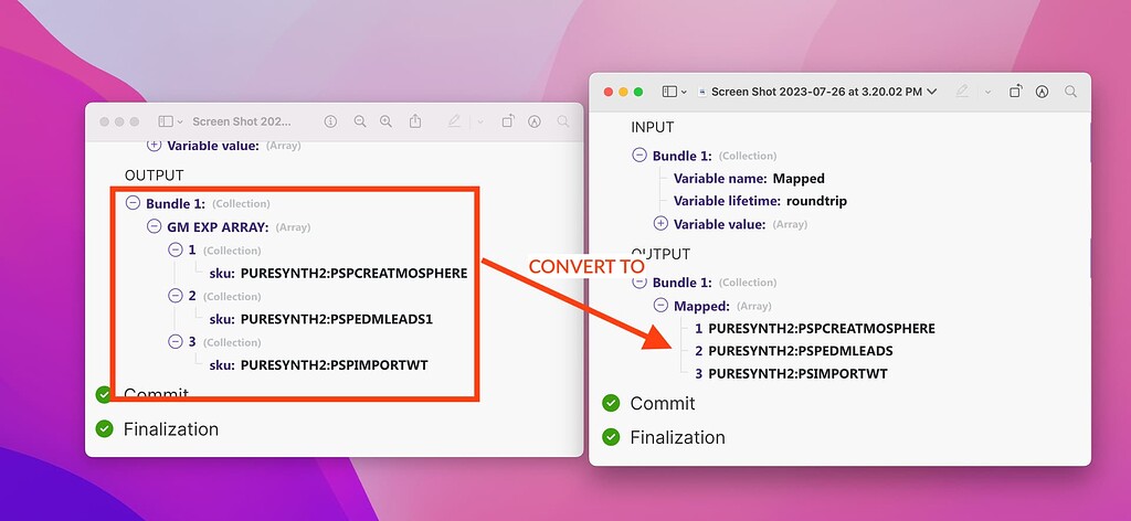 Convert Collection of Values to Single Array - How To - Make Community Convert Collection of Values to Single Array - How To - Make Community