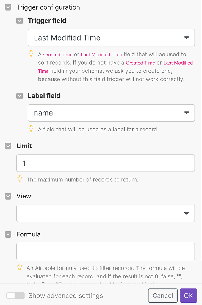 Airtable "watch records" not working as expected - How To - Make Community