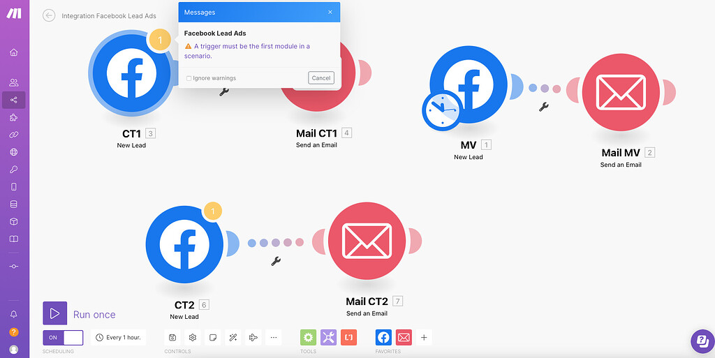A trigger must be the first module in a scenario - Beginner Questions ...